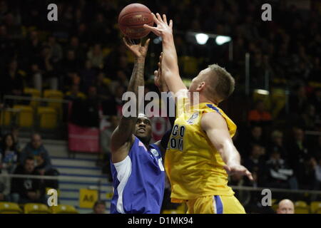 Gdynia, Poland 29th , December 2012 Polish basketball extraleague (TBL ...