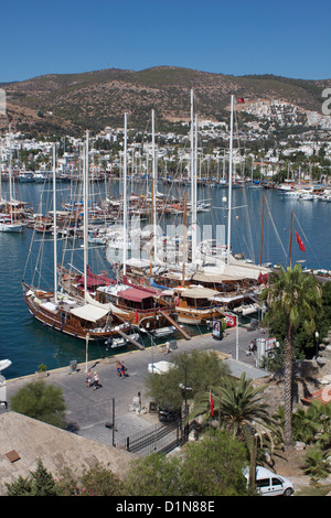 Bodrum port Turkey Stock Photo - Alamy