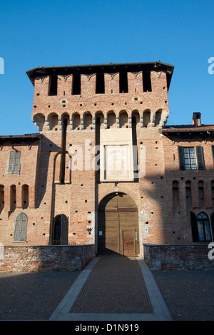 sforza castle, galliate, Italy Stock Photo - Alamy
