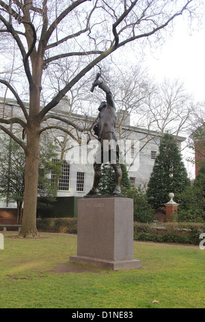 The Signer statue at Philadelphia, Pennsylvania Stock Photo - Alamy