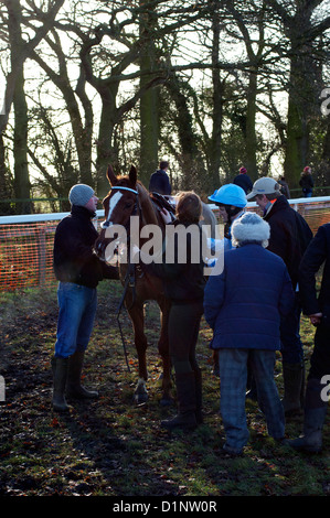 Cottenham Horse Racing Point to Point Stock Photo - Alamy
