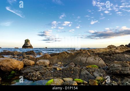 Mupe Bay on Dorset's Jurassic Coast located in the Lulworth Army Stock ...