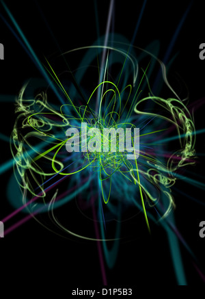 String theory, conceptual artwork Stock Photo - Alamy
