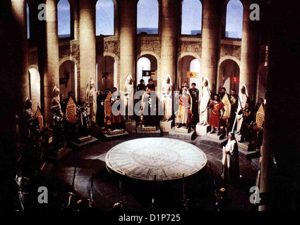 Die Ritter Der Tafelrunde Knights Round Table Mel Ferrer, Ava Gardner, Felix Aymer Koenig Artus ...