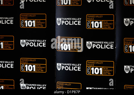 Thames Valley Police 101 logos Stock Photo - Alamy