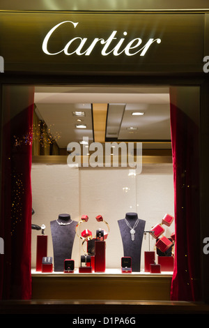 Cartier store jewelry Via Condotti Rome Italy shopping Stock Photo - Alamy