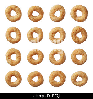 Cheerios cereal isolated on white background Stock Photo - Alamy
