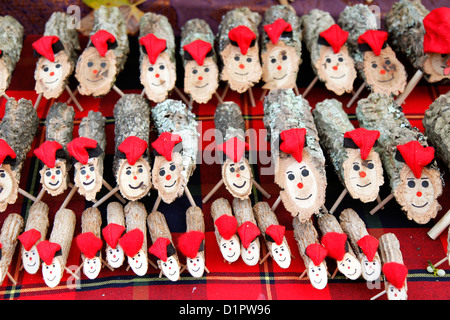 Christmas logs. Typical tradition in Catalonia, Spain Stock Photo - Alamy