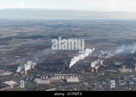 Scunthorpe Steel Works, North Lincolnshire, 2016 Stock Photo - Alamy