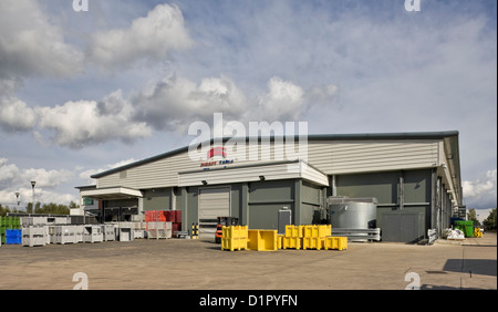 Direct Table Foods bacon and meat processing plant and offices, Bury St ...