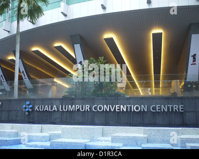 Kuala Lumpur Convention Centre sign Stock Photo - Alamy