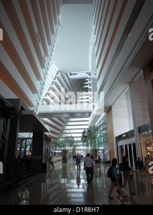 Inside Marina Bay Sands, Singapore Stock Photo - Alamy