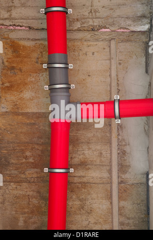 Plastic water pipes Stock Photo - Alamy