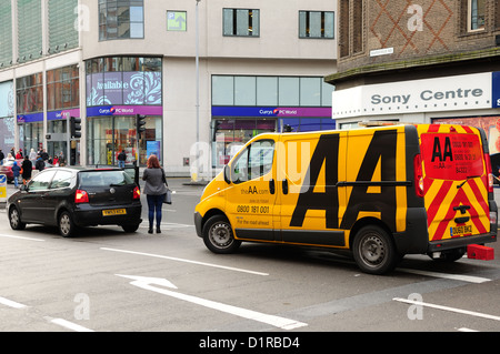 AA Vehicle Breakdown Recovery Service Stock Photo - Alamy