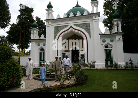 The Shah Jehan Mosque in Woking, Surrey, England Stock Photo: 7440015 ...