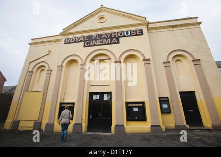 The Royal Playhouse cinema in Tenby Pembrokeshire Stock Photo: 11431164 ...