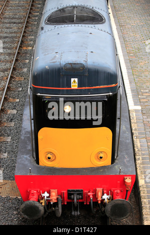 Class 20 D8188 Diesel - Electric Locomotive at Highley Station, Severn ...