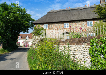 UK, England, Norfolk, Happisburgh, Hill House pub, where Arthur Conan ...