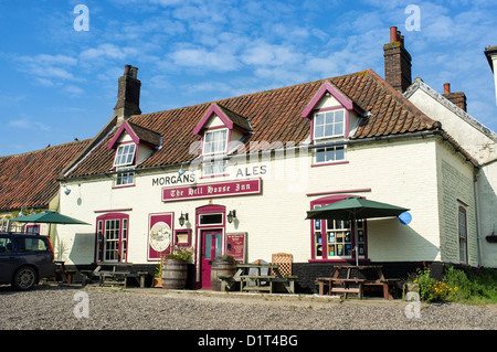 UK, England, Norfolk, Happisburgh, Hill House pub, where Arthur Conan ...