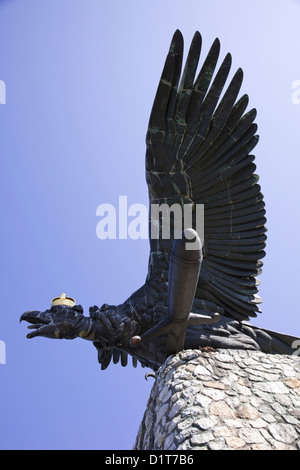 Turul bird (Turul madar) near Tatabanya, Hungary. Created by Gyula ...