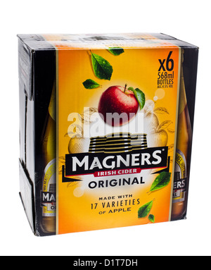 Bottles of Magners Original Cider Stock Photo - Alamy