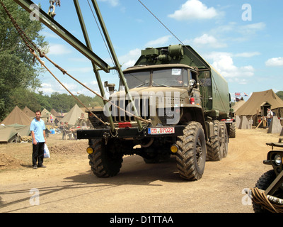 The ZIL-131 MTO AT is a Russian military truck displayed at the War and ...