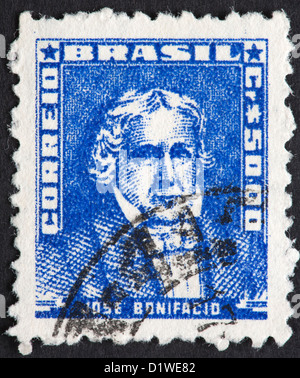 Brazilian postage stamp Stock Photo - Alamy