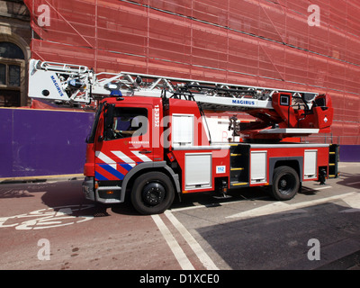 The Brandweer Amsterdam 13-3352 is a Magirus fire truck used by the ...