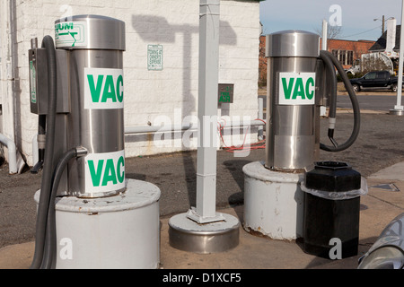 Coin operated vacuum at car wash Stock Photo - Alamy