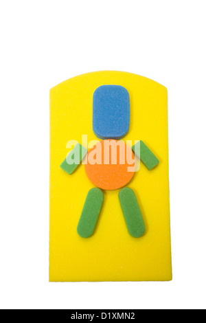 Man and woman symbol on white, 3d render Stock Photo - Alamy