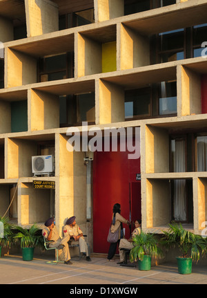 Le Corbusier, High Court, Capitol Complex, Chandigarh, Punjab, India ...