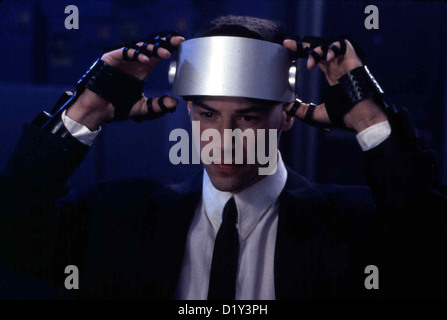 KEANU REEVES in JOHNNY MNEMONIC (1995), directed by ROBERT LONGO ...