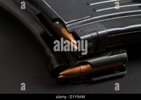 AK 47 assault rifle, first pattern. Isolated on white background Stock ...