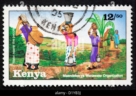 Kenya Postage Stamp Stock Photo - Alamy