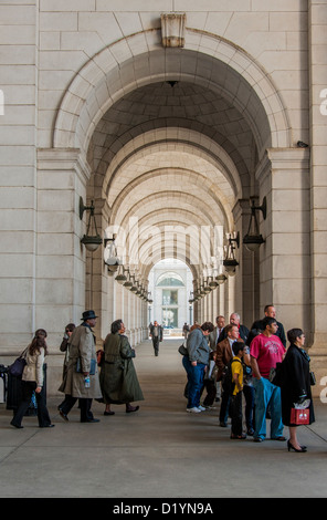 Arcade, Union Station, Washington DC Stock Photo - Alamy