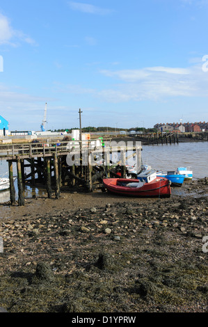 A fishing boat at Blyth, Northumberland Stock Photo - Alamy