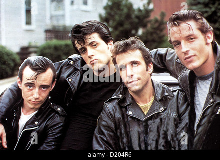 THE LORDS OF FLATBUSH HENRY WINKLER, PAUL MACE, SYLVESTER STALLONE Stock Photo - Alamy
