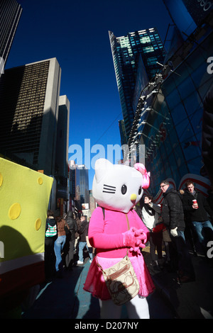 Hello Kitty in Times Square, New York Stock Photo - Alamy