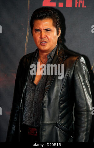 January 9th, Tokyo, Japan - Riki Takeuchi poses for the cameras during ...