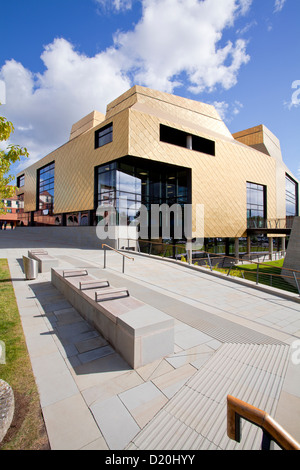 The Hive library and university building, Worcester, UK. 2025 Stock ...