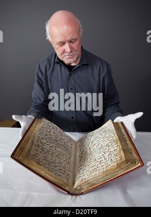 one of the oldest known copies of the Qur’an, lent by the British ...