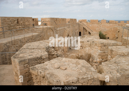 The Fort of Borj Ghazi Mustapha on the island of Djerba in Tunisia ...