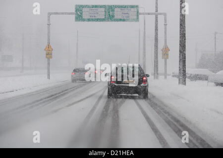 Gdynia, Poland 11th, January 2012 After few days of warm weather, the ...