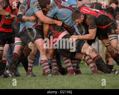 Muddy rugby player, Bude, Cornwall, UK Stock Photo - Alamy