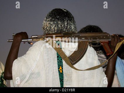 Afar Tribe Warrior, Assaita, Afar Regional State, Ethiopia Stock Photo ...
