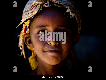 Youg Girl, Babile, Ethiopia Stock Photo - Alamy