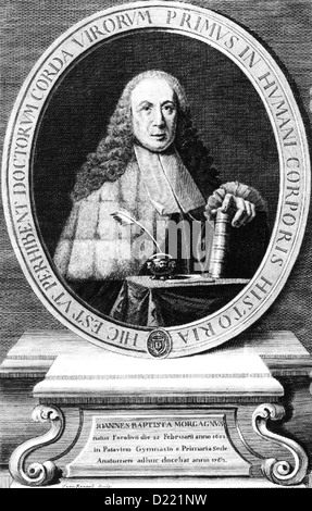 GIOVANNI BATTISTA MORGAGNI (1682-1771) Italian anatomist. Title pages ...