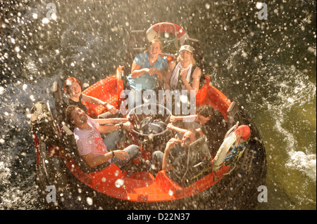 Rust, Germany, Fjord-Rafting in the Europa-Park Rust Stock Photo - Alamy