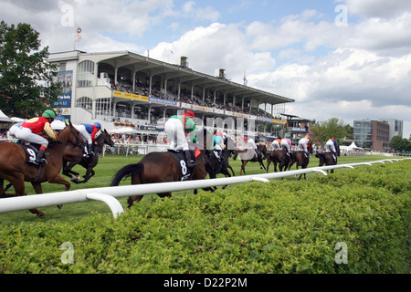 Hamburg, Germany, horse race at Hamburg Airport Stock Photo - Alamy