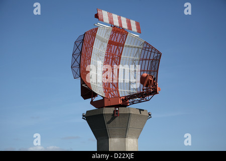 Air Traffic Ground Control Radar at London Heathrow Airport, UK Stock ...